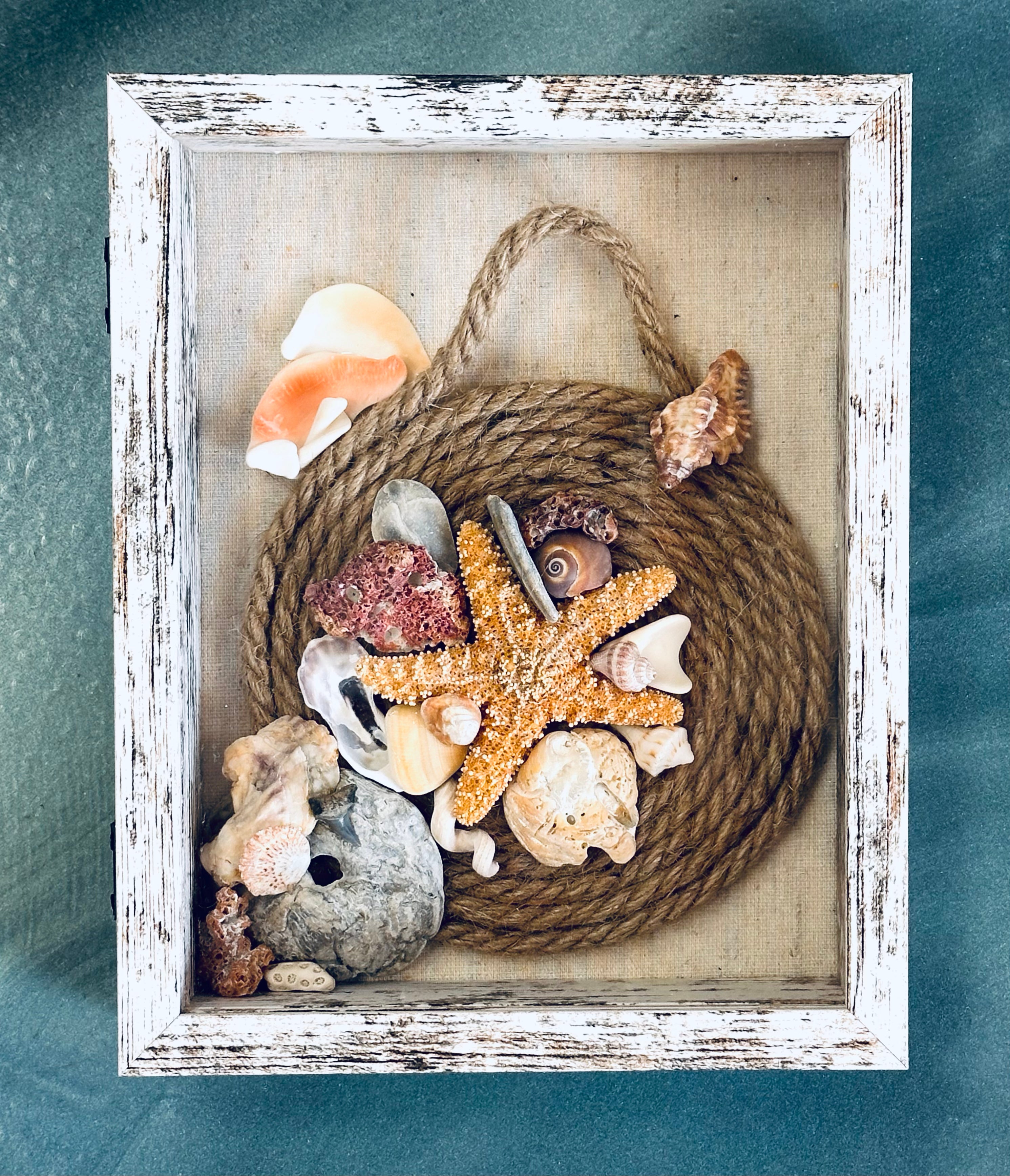 Shell Shadow Box (4/14/25) | The Artistic Flip Flop