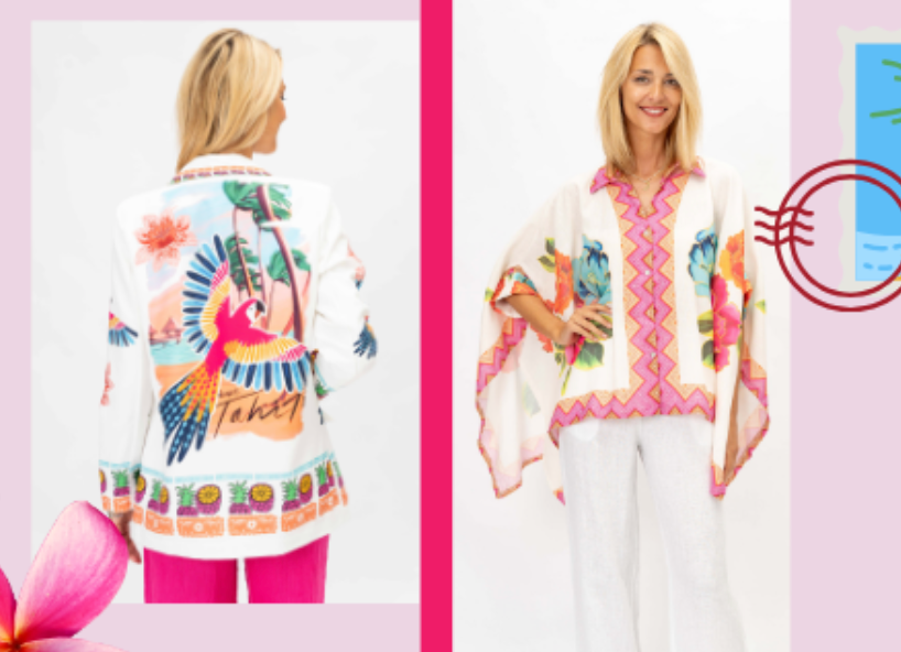 Parrot Oversize Top/Jacket (1) | The Artistic Flip Flop