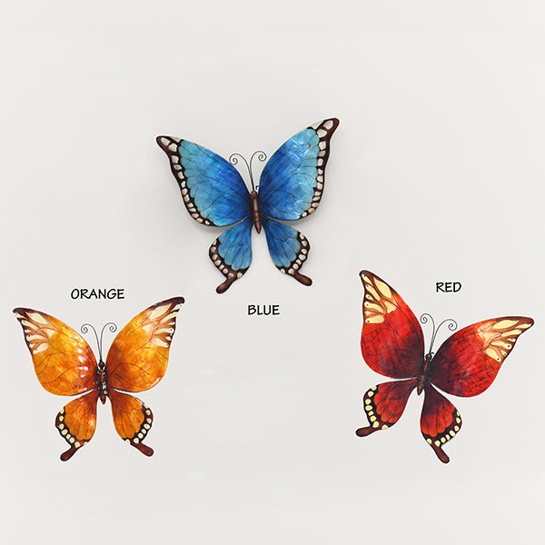 Butterfly Metal & Capiz Wall Art | The Artistic Flip Flop Butterfly Metal & Capiz Wall Art | The Artistic Flip Flop