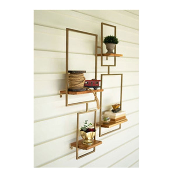 4 Shelf Wall Unit | The Artistic Flip Flop